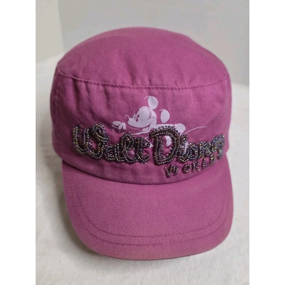 Disney | Accessories | Walt Disney World Mickey Mouse Beaded Pink Cadet ...